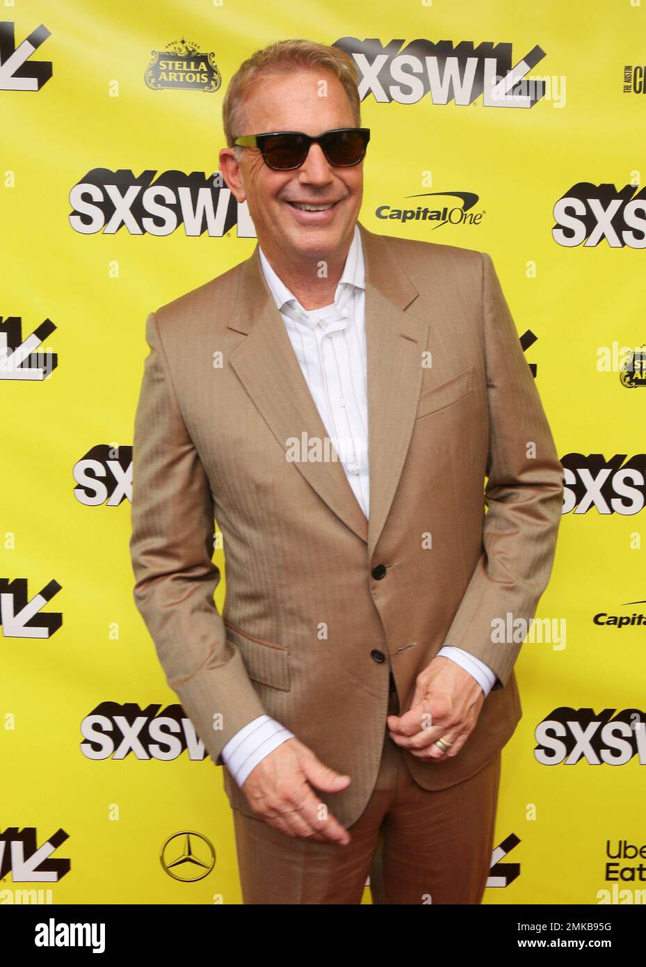 Kevin Costner arrives for the world premiere of "The Highwaymen" at the ...