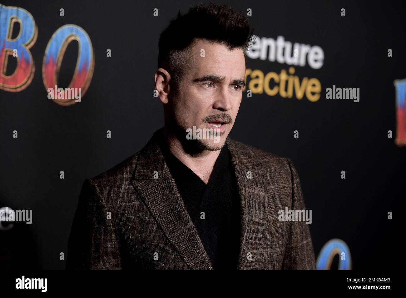 Colin Farrell attends the LA premiere of "Dumbo" at the Dolby Theatre ...