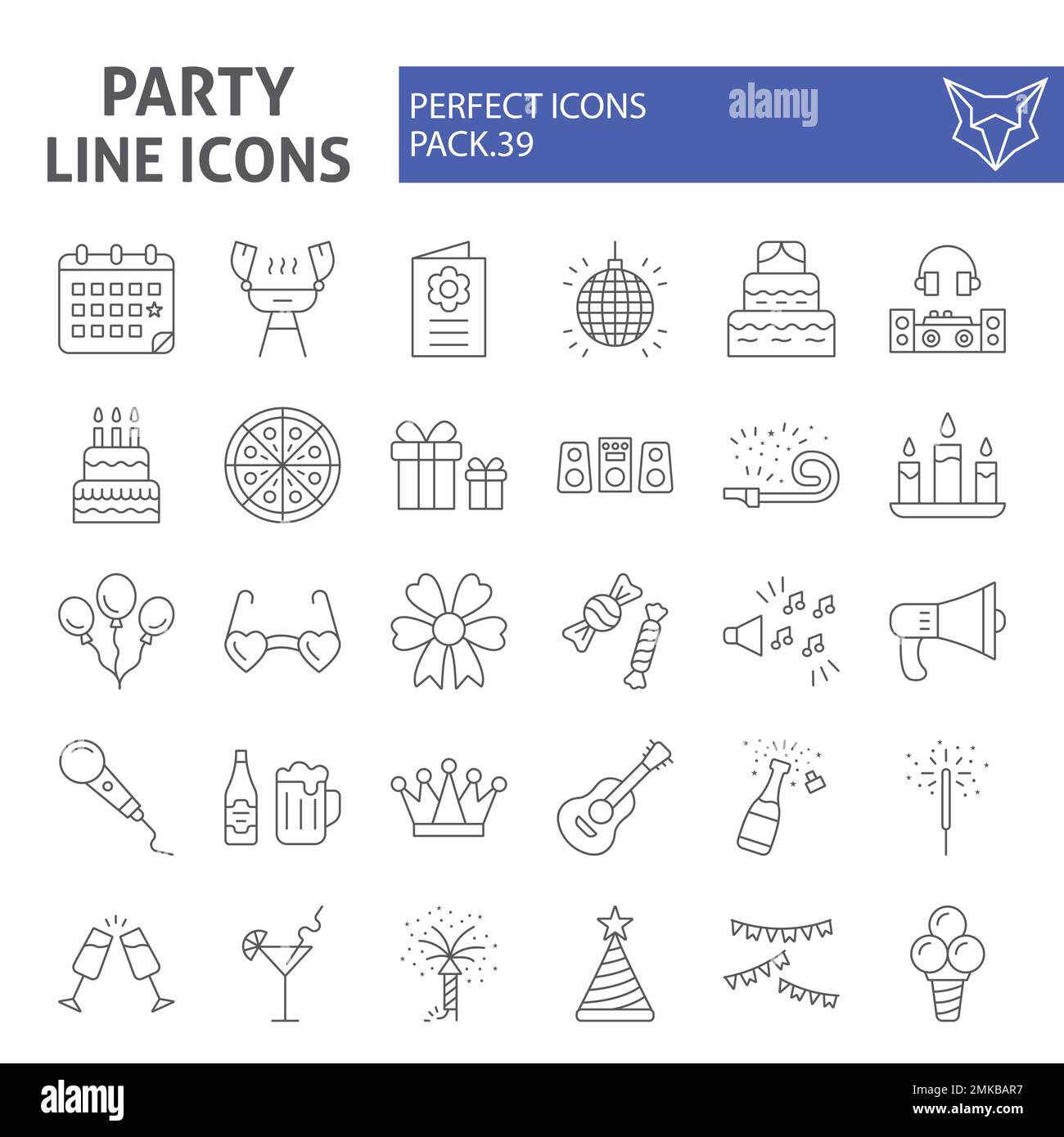 White birthday baloons Stock Vector Images - Alamy