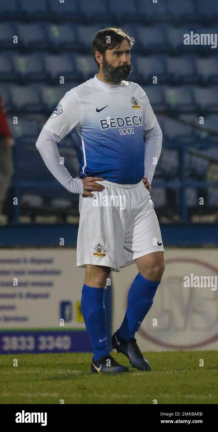 Glenavon footballer 2023 hi-res stock photography and images - Alamy