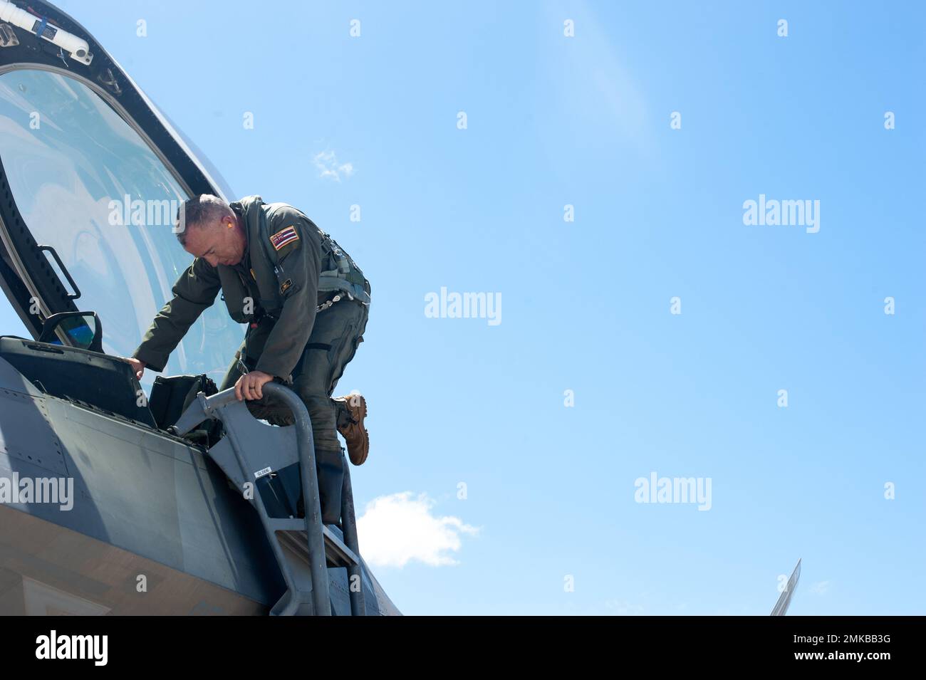 Brig. Gen. Dann S. Carlson, outbound commander of the 154th Wing ...