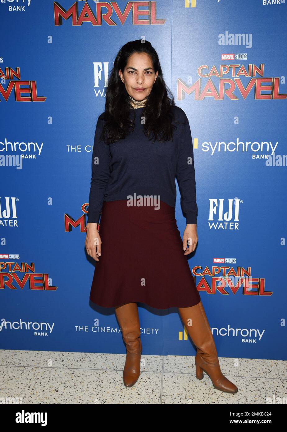 Sarita Choudhury attends a special screening of "Captain Marvel ...