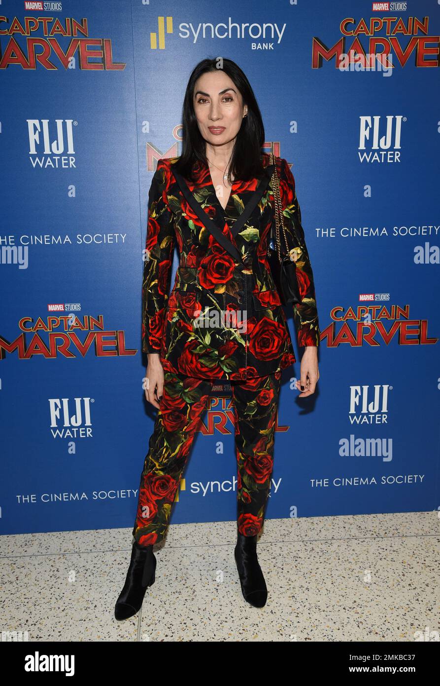 Anh Duong attends a special screening of "Captain Marvel", hosted by ...