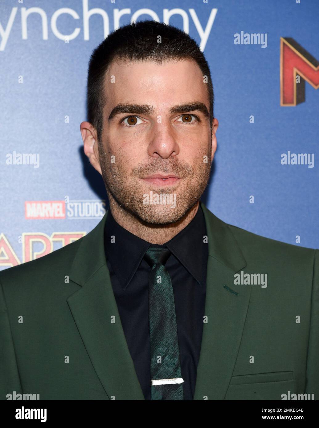 Zachary Quinto attends a special screening of "Captain Marvel", hosted ...