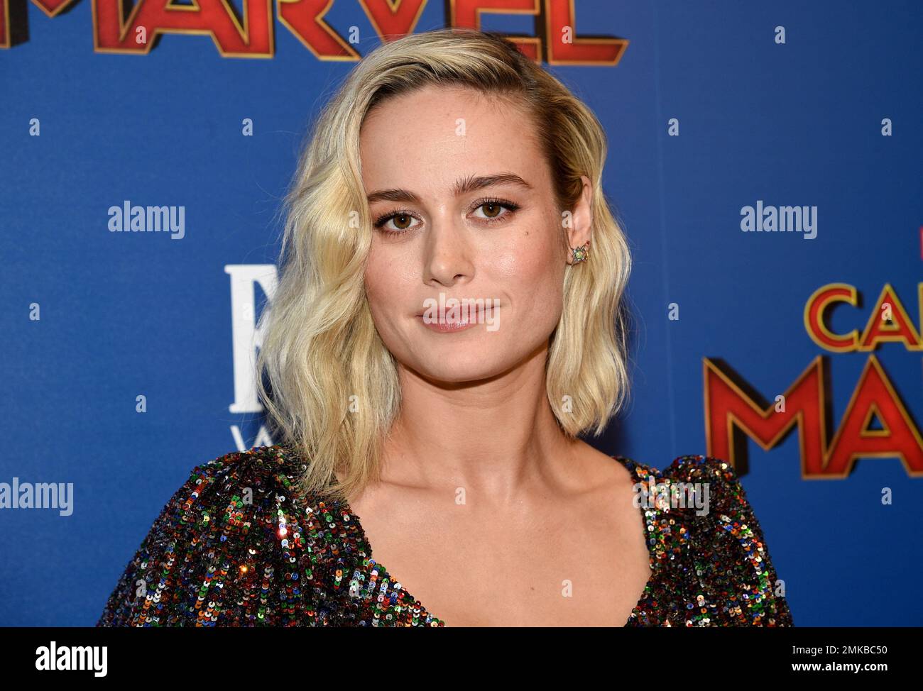 Actress Brie Larson attends a special screening of "Captain Marvel ...
