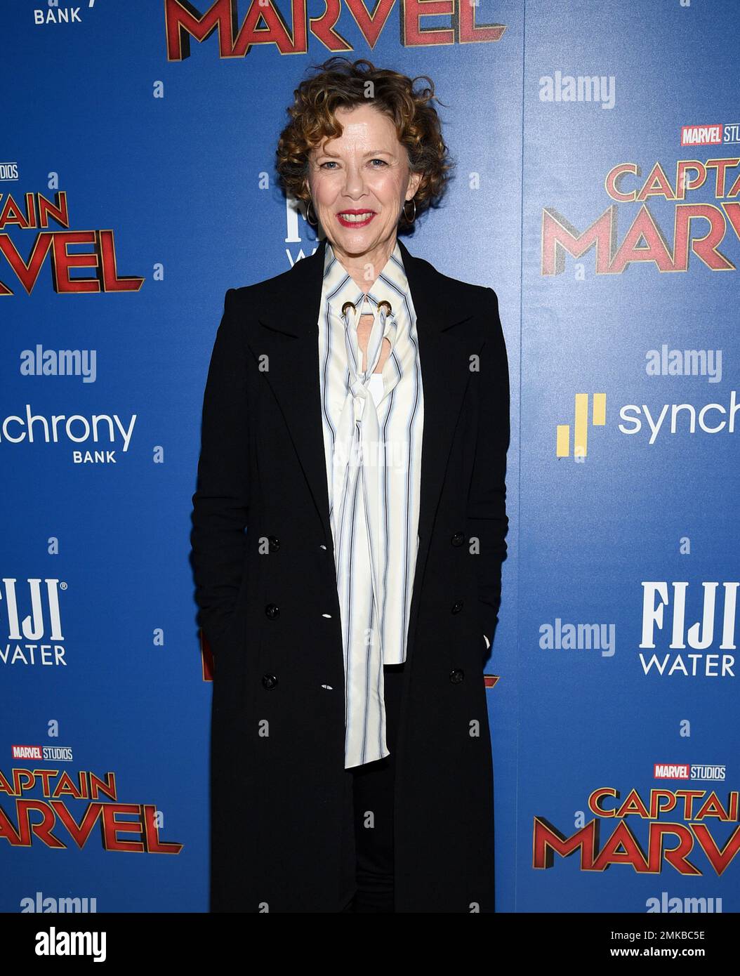 Actress Annette Bening attends a special screening of "Captain Marvel ...