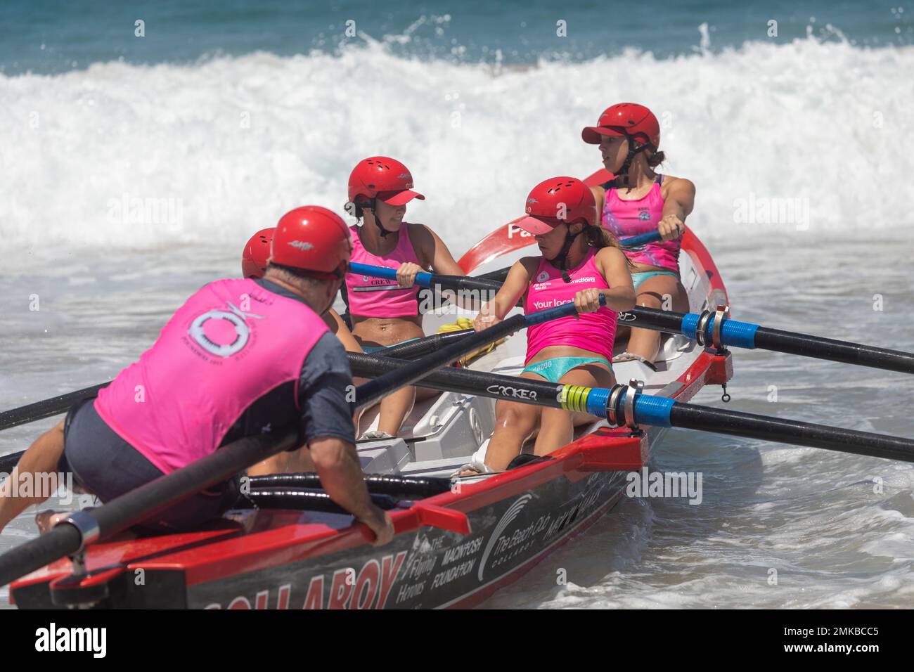Sydney Northern beaches surfboat carnival at North Narrabeen beach ...