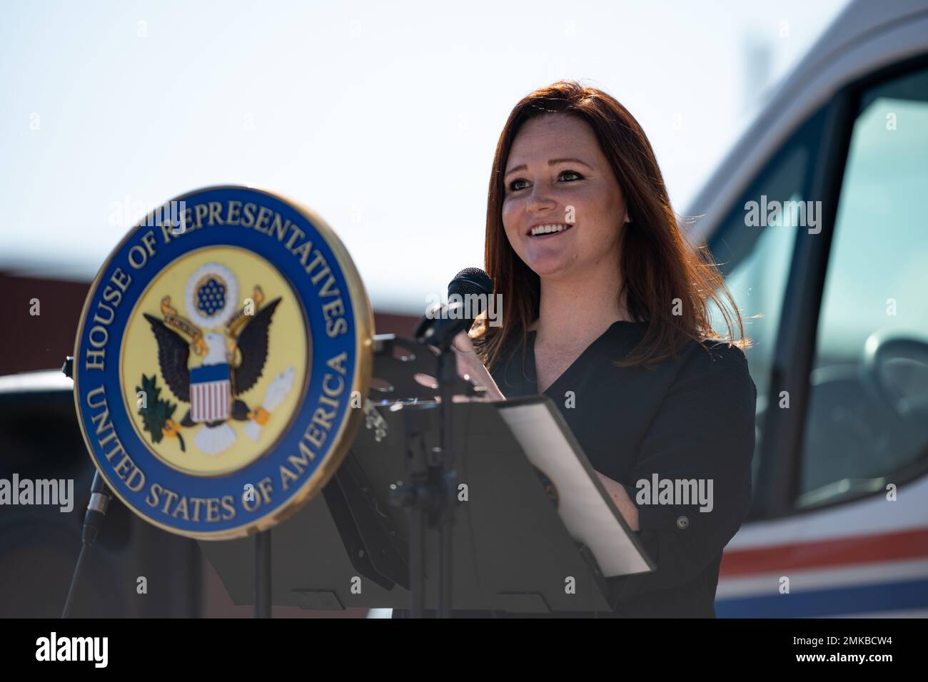 April VandeVoorde, sister of deceased Senior Airman Daniel Miller Jr ...