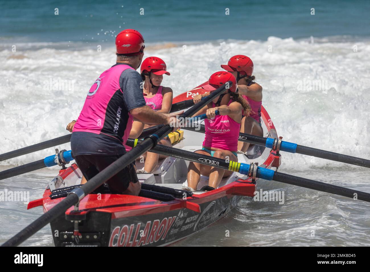 Sydney Northern beaches surfboat carnival at North Narrabeen beach ...