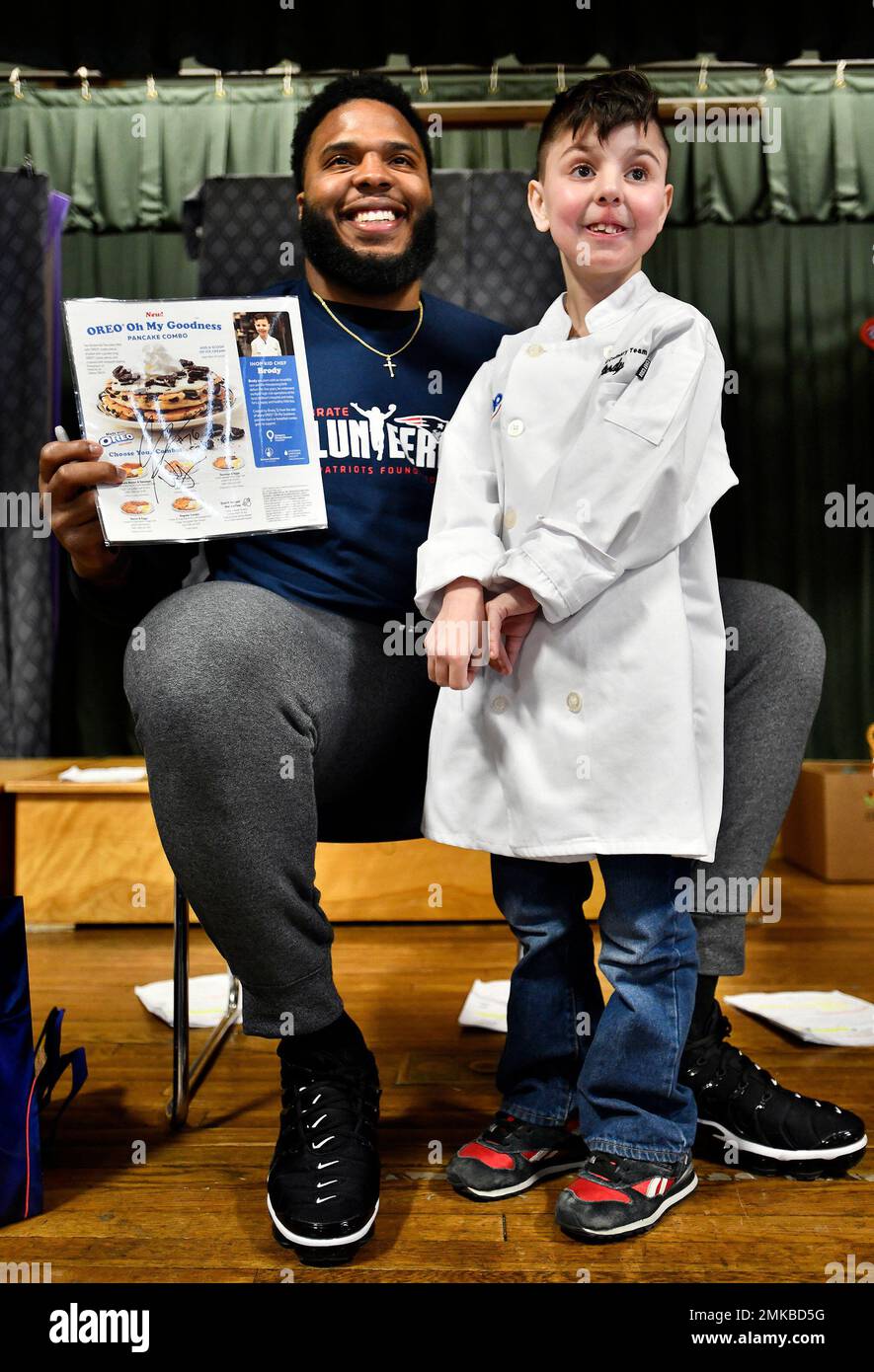 IMAGE DISTRIBUTED FOR IHOP - Isaiah Wynn, Offensive Lineman with the ...