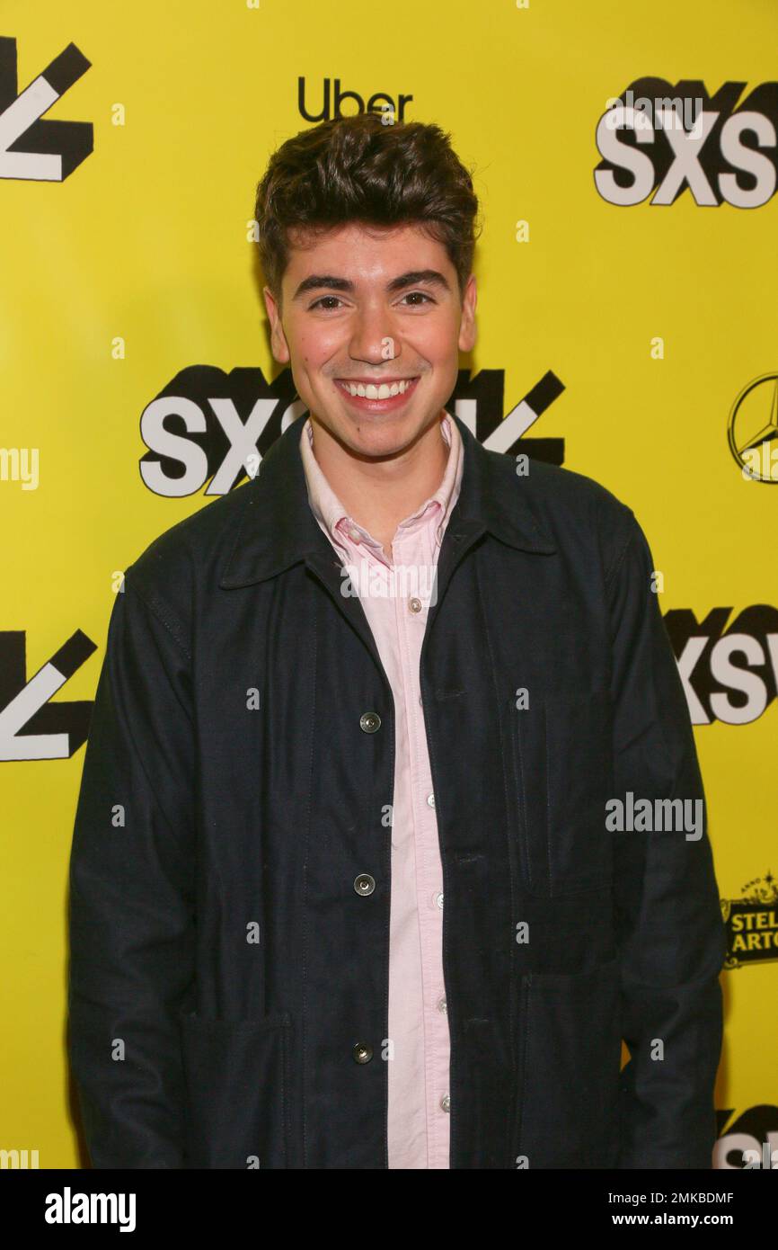 Noah Galvin arrives for the world premiere of "Booksmart" at the ...