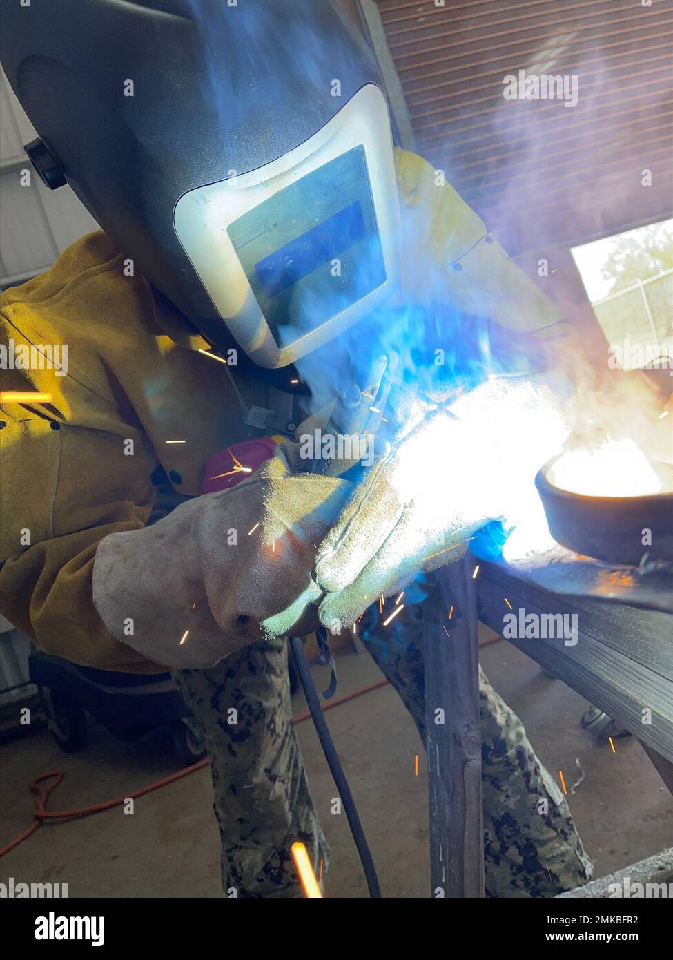 SANTA RITA, Guam (Sep. 07, 2022) Steelworker 2nd Class Davion Brantley ...