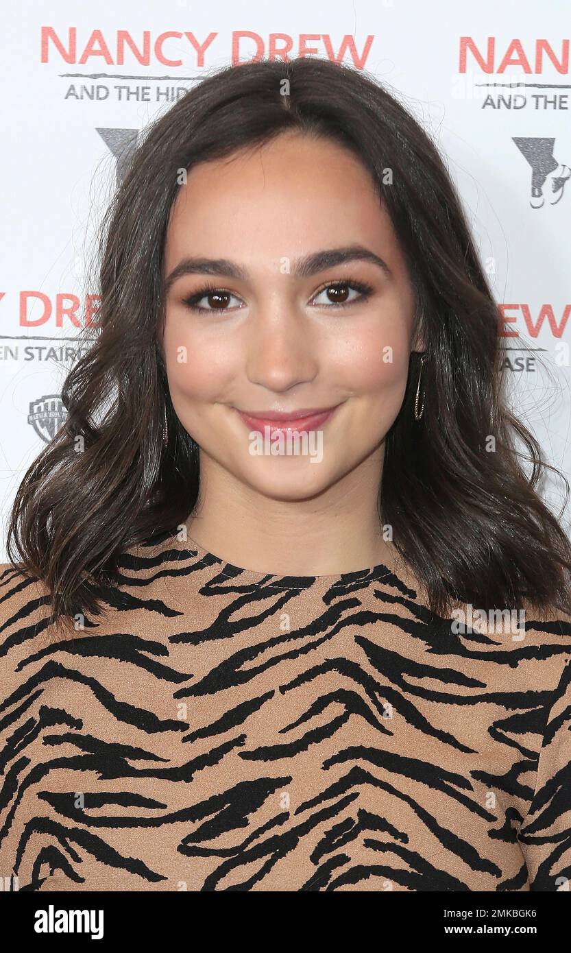 Emily Bear arrives at the World Premiere of "Nancy Drew and the Hidden ...