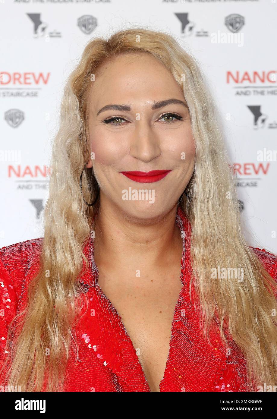 Melanie Leanne Miller arrives at the World Premiere of "Nancy Drew and ...