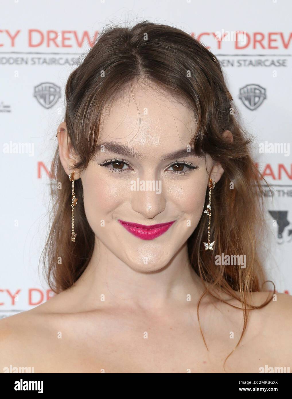 Mackenzie Graham arrives at the World Premiere of "Nancy Drew and the Hidden Staircase" at the ...