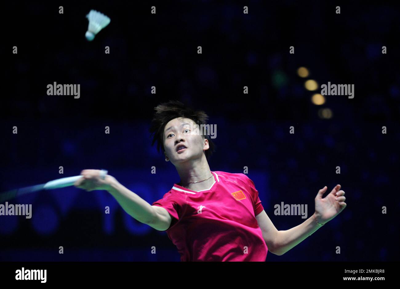 Chen Yufei of China returns the shuttlecock to Tai Tzu Ying of Taiwan ... Chen Yufei of China returns the shuttlecock to Tai Tzu Ying of Taiwan ...