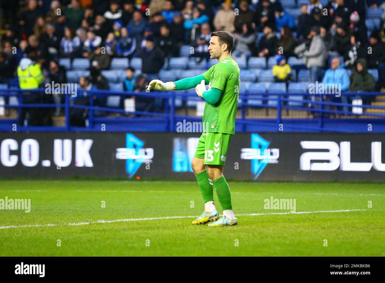 Hillsborough Stadium, Sheffield, England - 28th January 2023 Jay Lynch ...