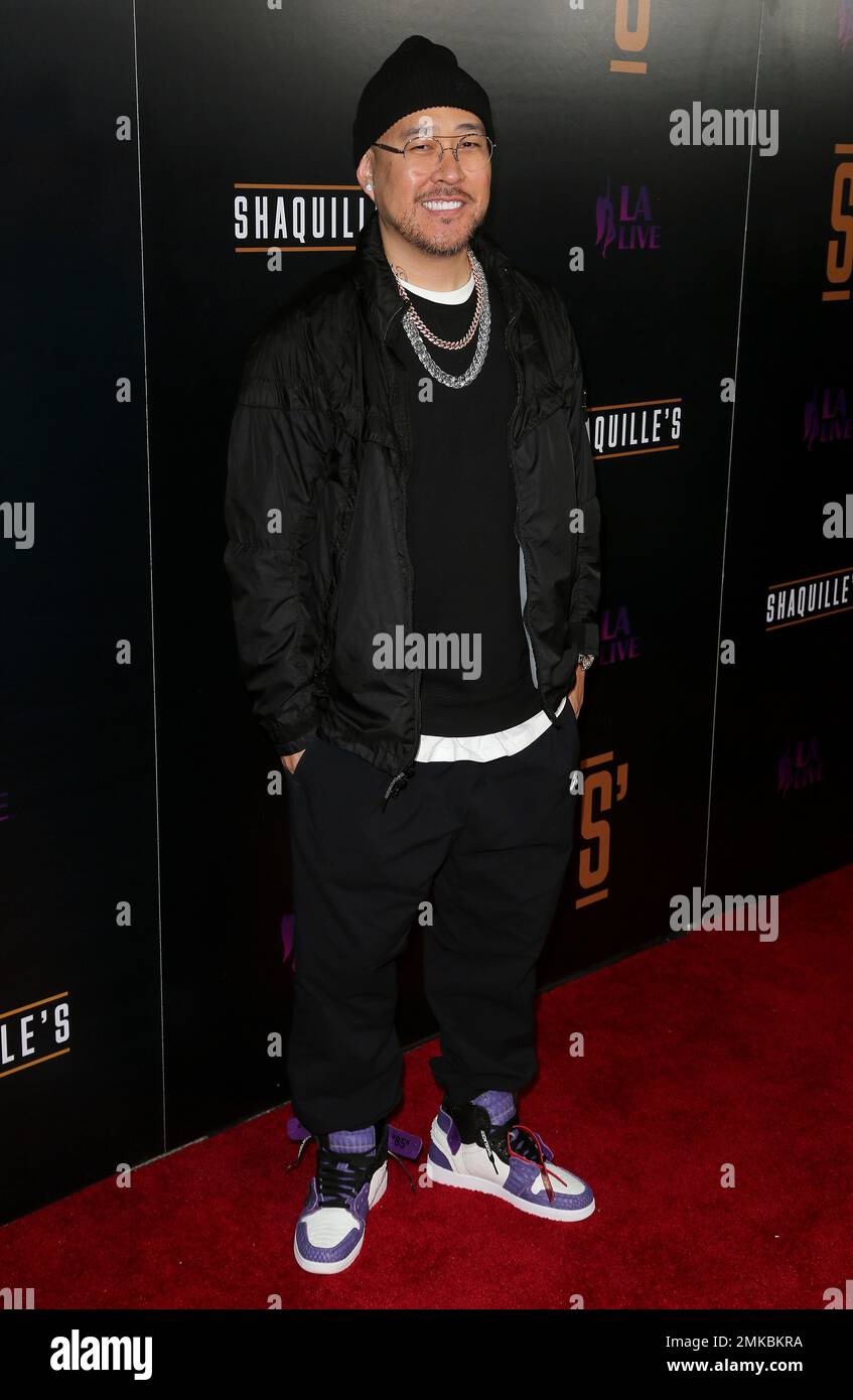 Ben Baller arrives at the Grand Opening of Shaquille's at LA Live on ...