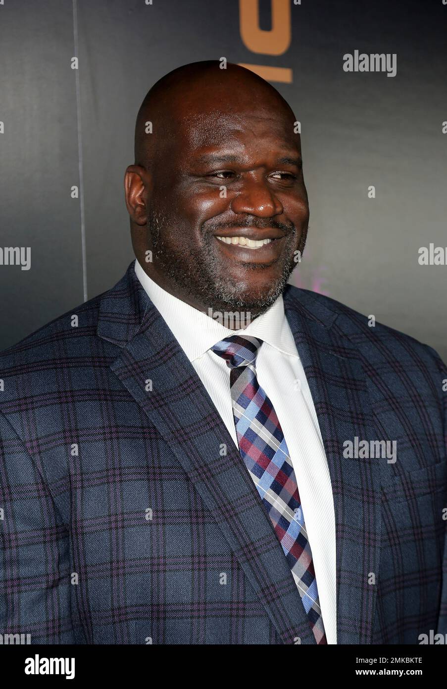 Shaquille O'Neal arrives at the Grand Opening of Shaquille's at LA Live ...