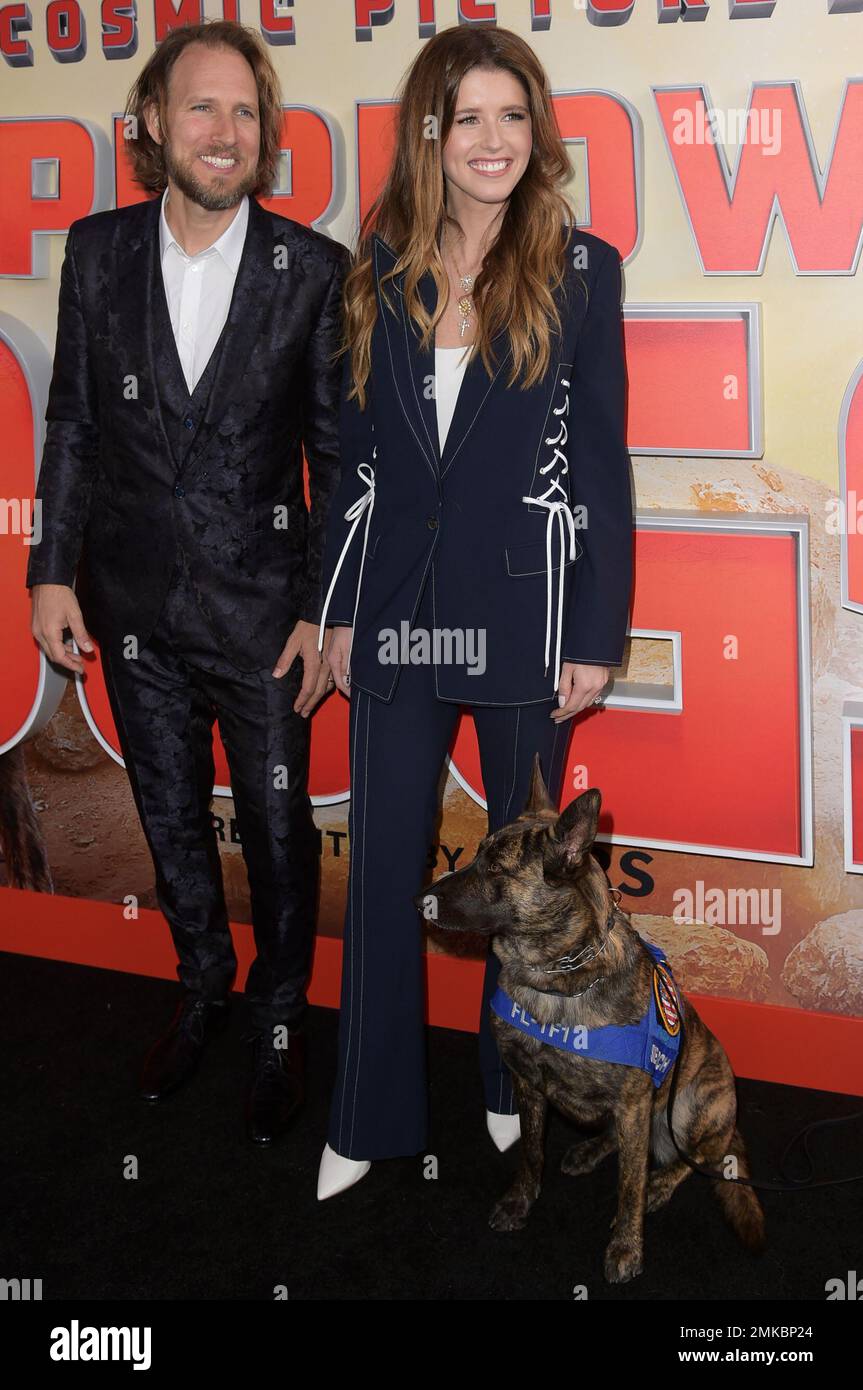 Daniel Ferguson, left, and Katherine Schwarzenegger attend the LA ...