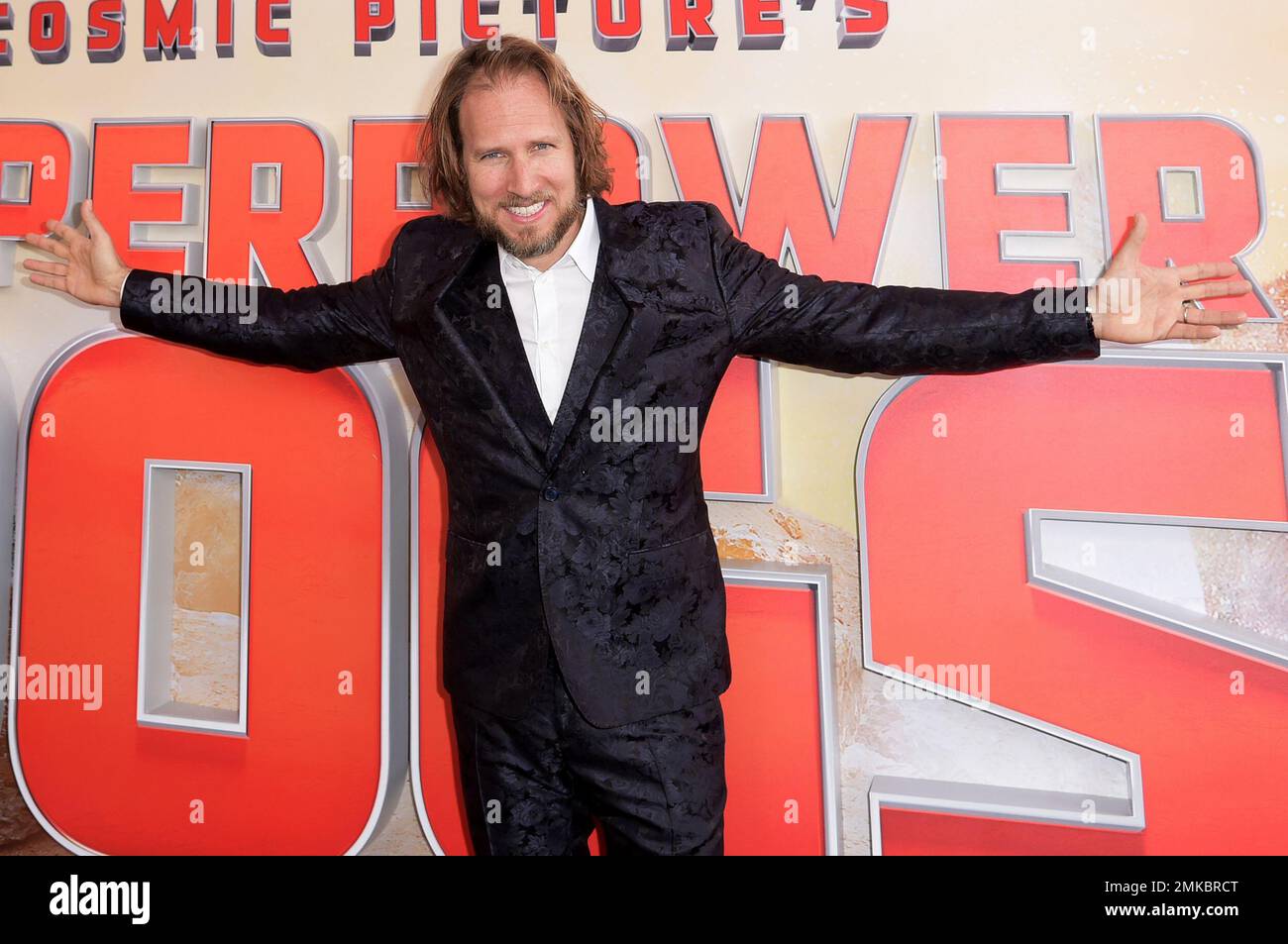 Daniel Ferguson attends the LA premiere of "Superpower Dogs" at the ...
