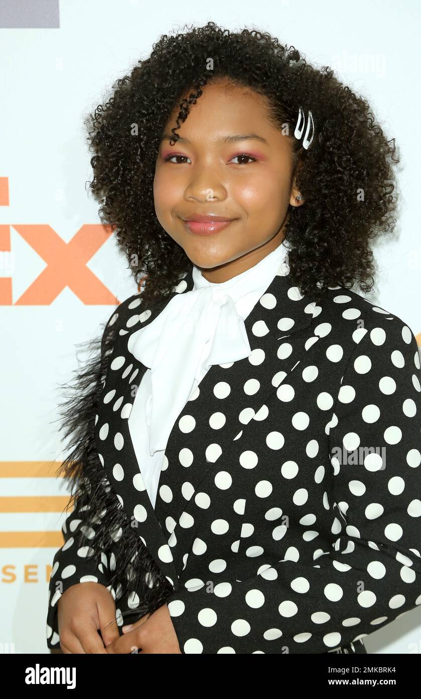 Laya DeLeon Hayes arrives at the 50th NAACP Image Awards Nominees ...