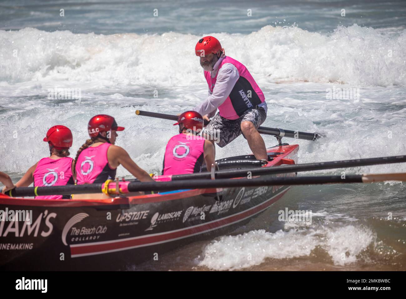 Saturday 28th January 2023. Sydney Northern beaches surfboat carnival ...