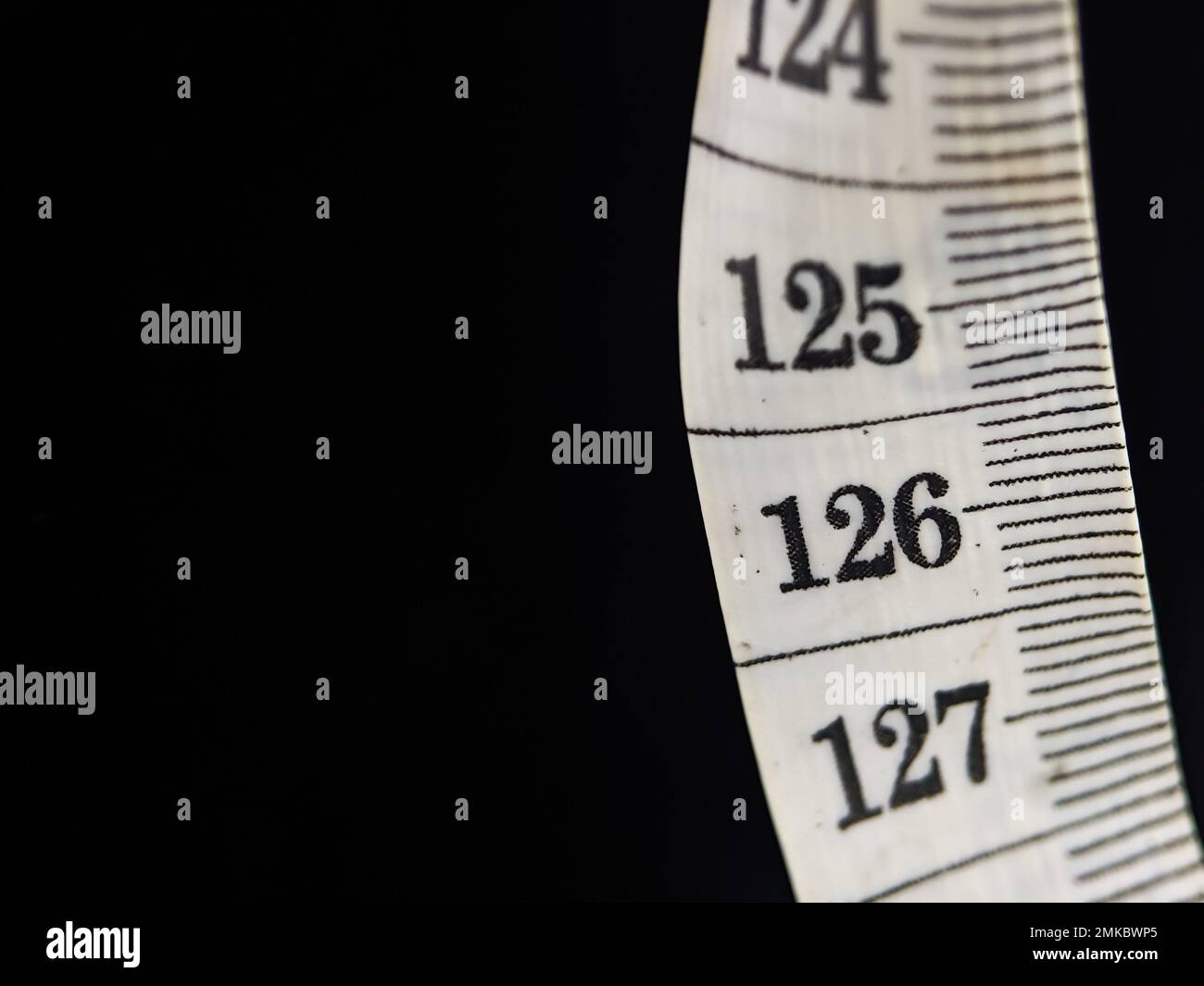 White measuring tape hi-res stock photography and images - Alamy