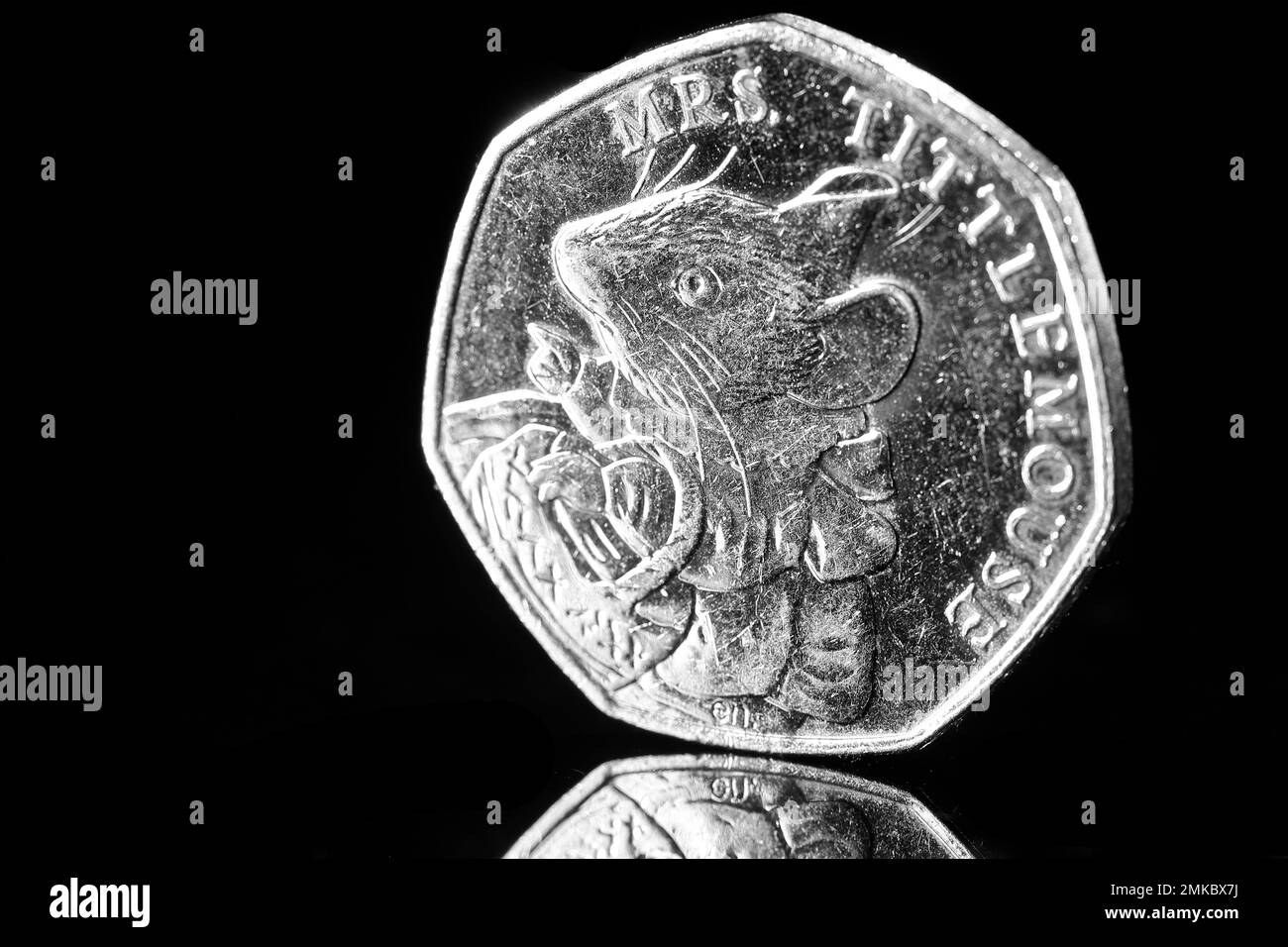 Mrs tittlemouse fifty pence coin hi-res stock photography and images ...