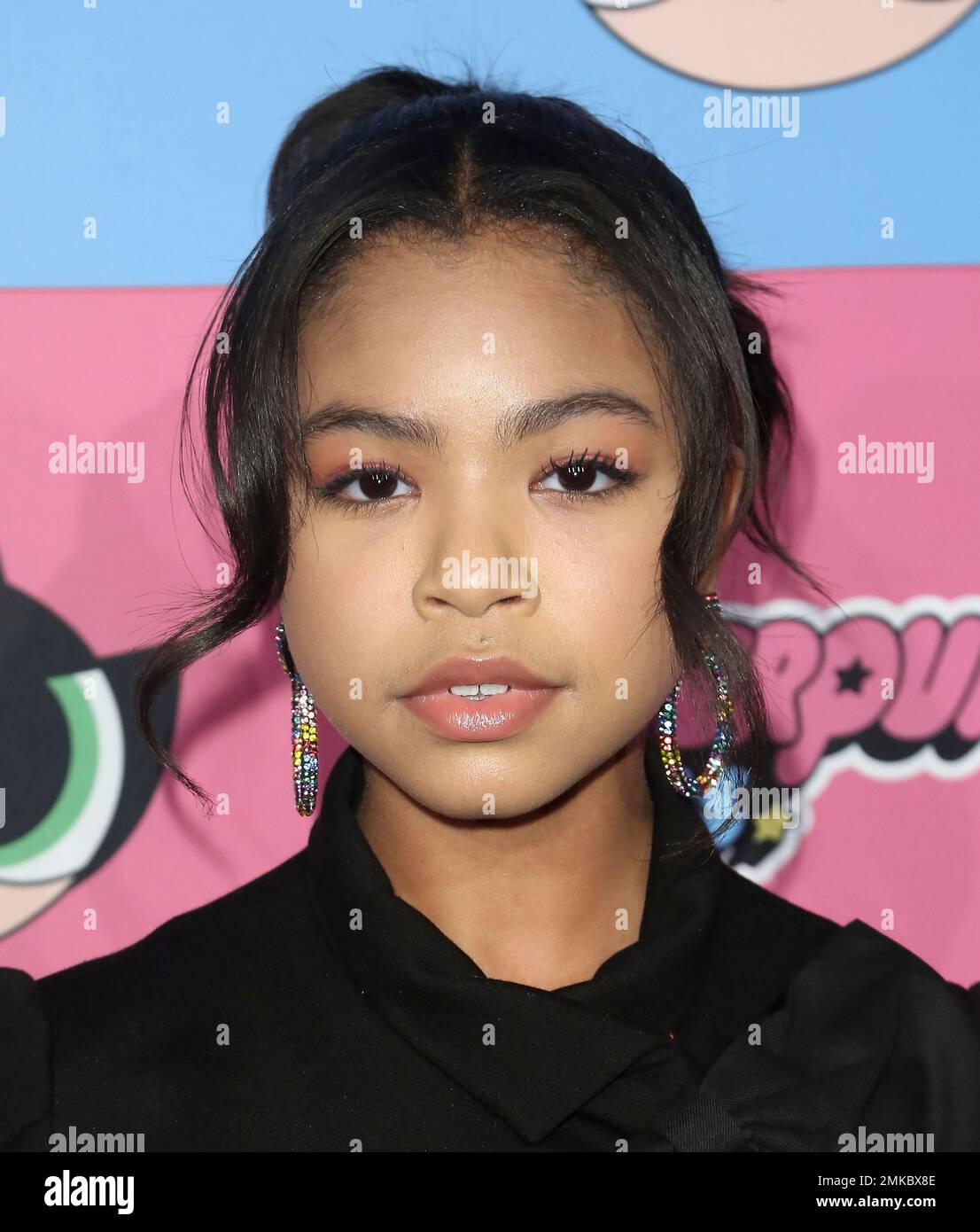Navia Ziraili Robinson arrives at the Christian Cowan x The Powerpuff ...