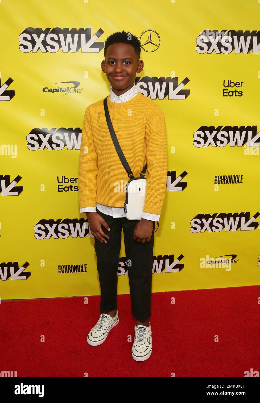 Evan Alex arrives for the world premiere of "US" at the Paramount ...