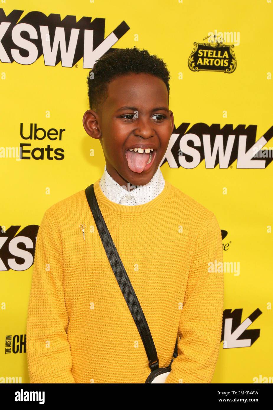 Evan Alex arrives for the world premiere of "US" at the Paramount ...