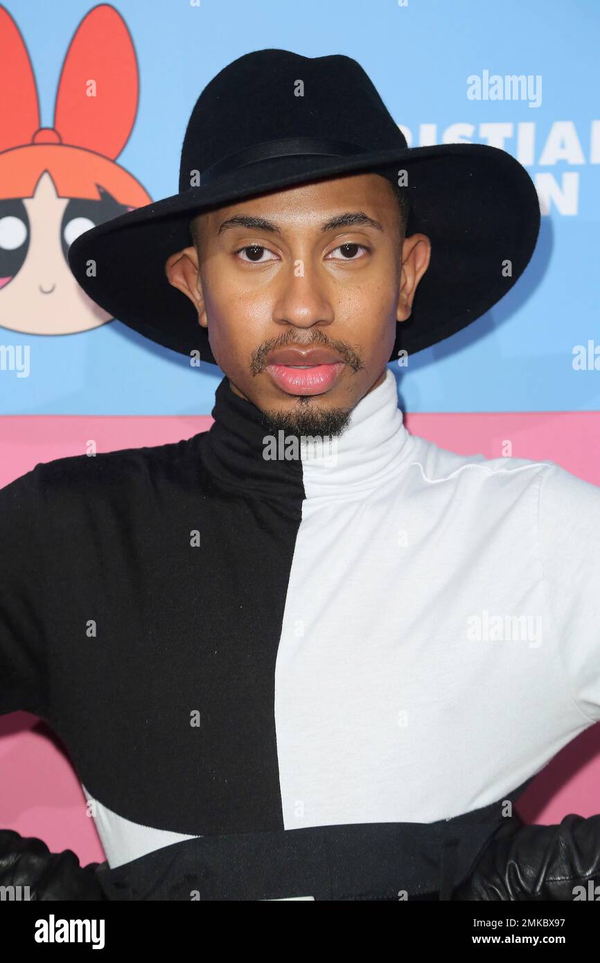 Kalen Allen arrives at the Christian Cowan x The Powerpuff Girls ...
