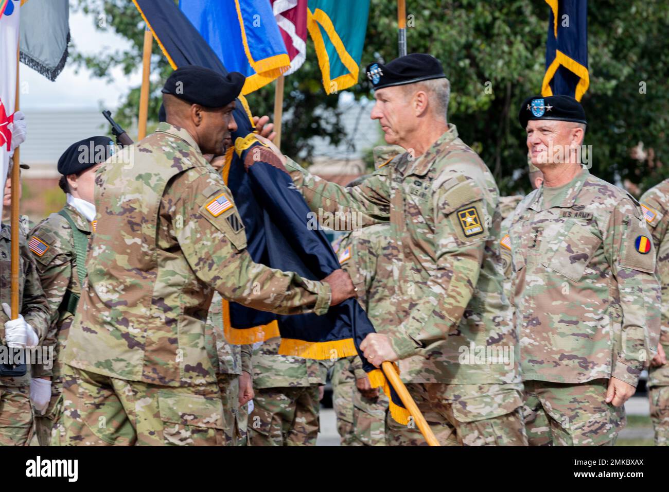 U.S. Army Gen. Gary Brito, incoming commander of U.S Army Training and ...
