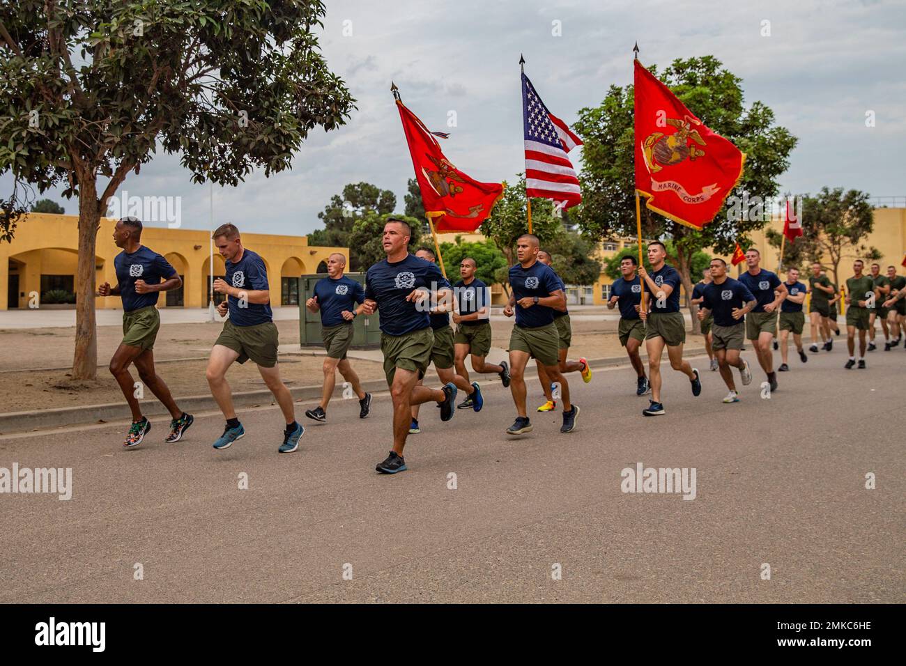 U.S. Marines with Recruit Training Regiment, Marine Corps Recruit Depot ...