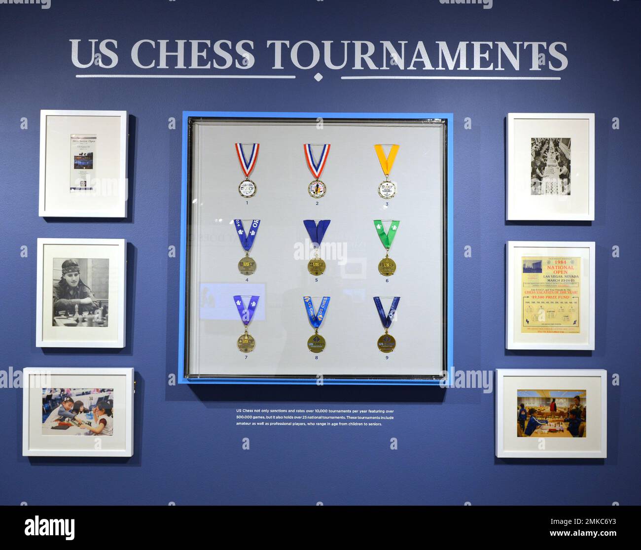 IMAGE DISTRIBUTED FOR WORLD CHESS HALL OF FAME - Medals from American ...