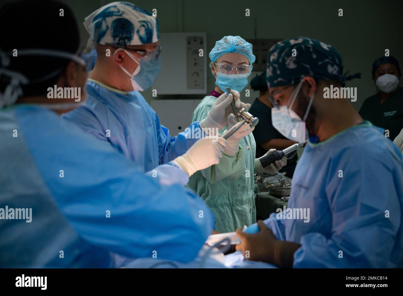 Senior Airman Claire Hagen, an Orthopedic Specialty Technician assigned ...