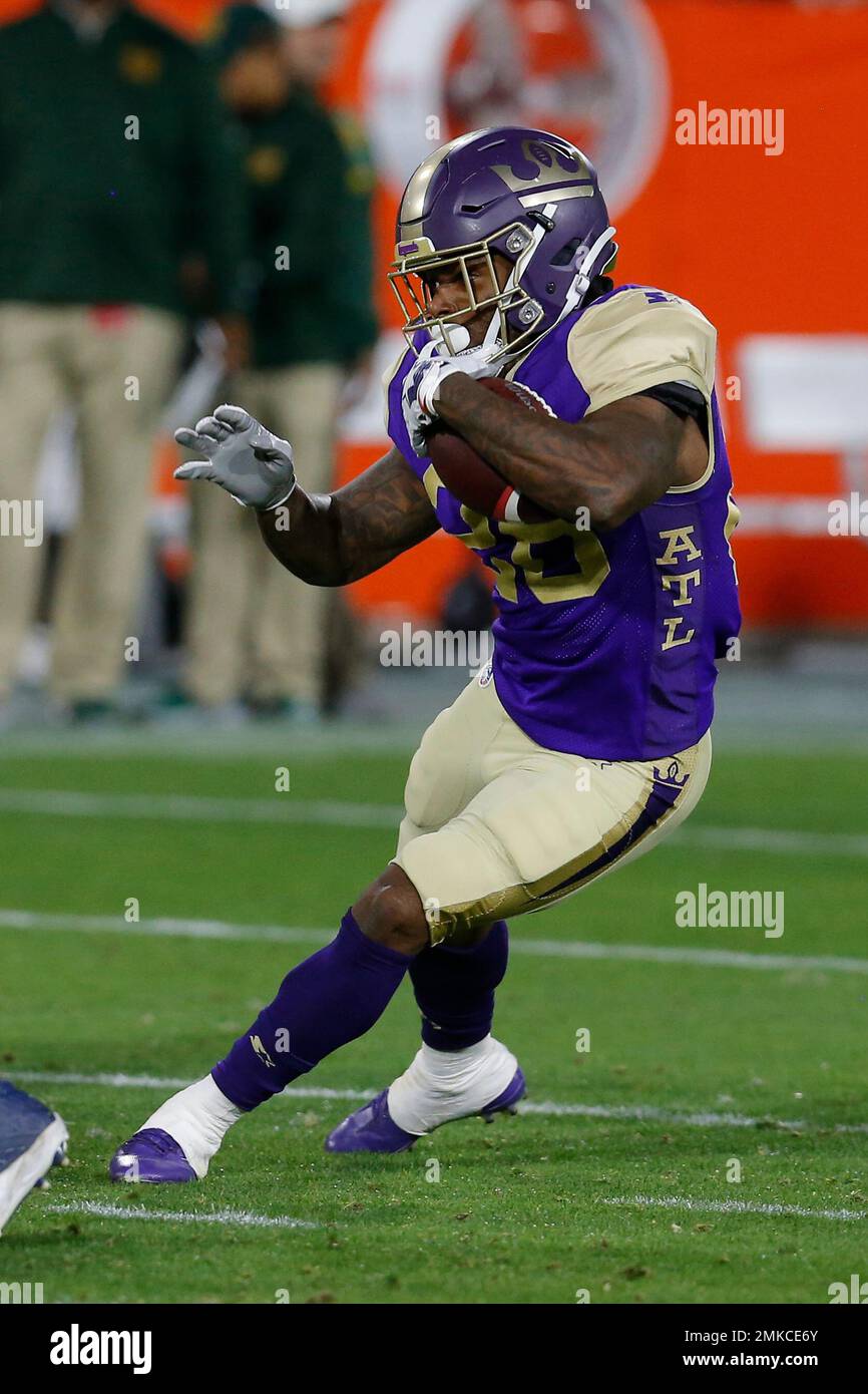 Atlanta Legends running back Tarean Folston (26) in the first half ...