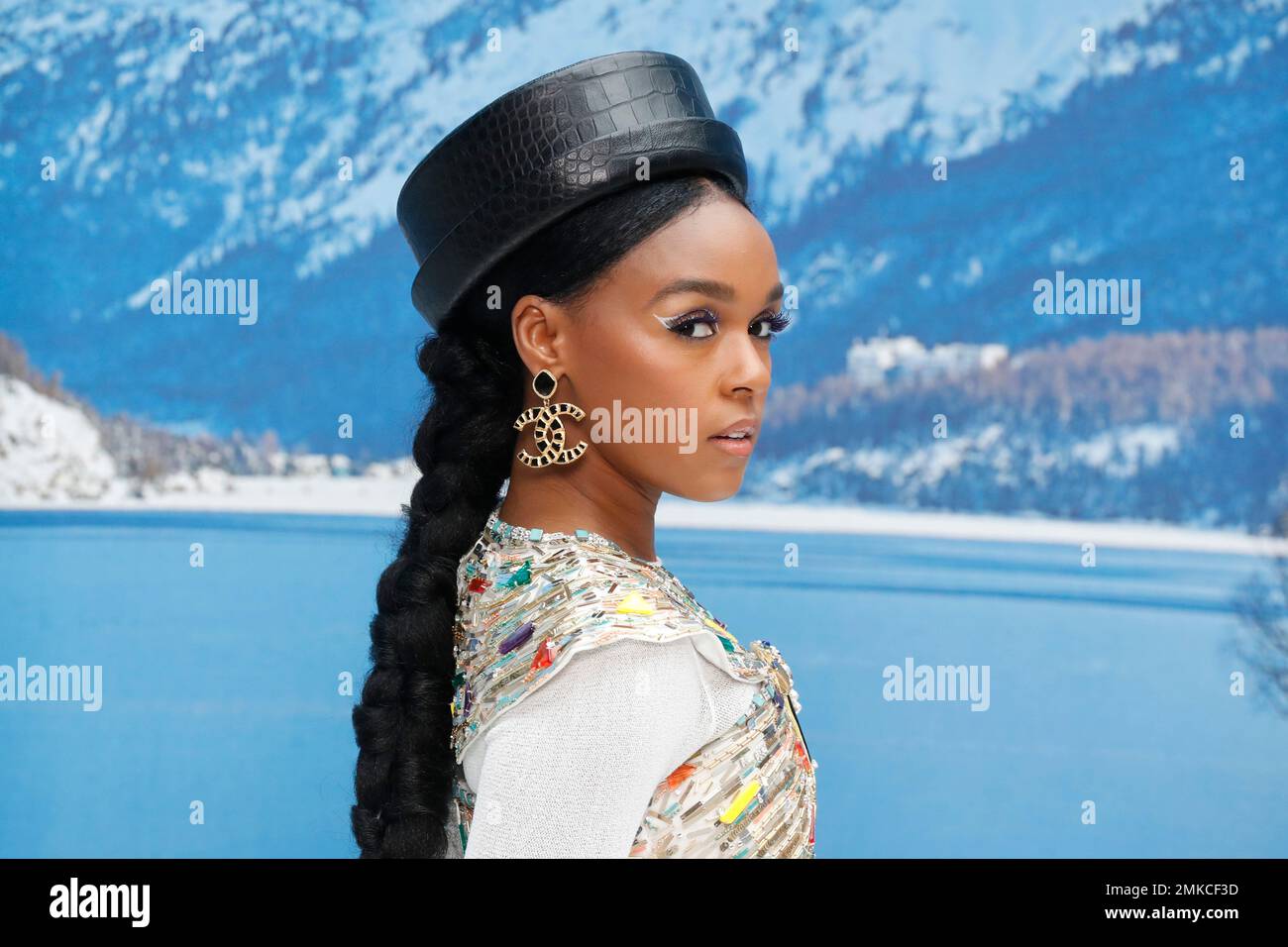 Actress Janelle Monae poses for photographers upon arrival at the ...