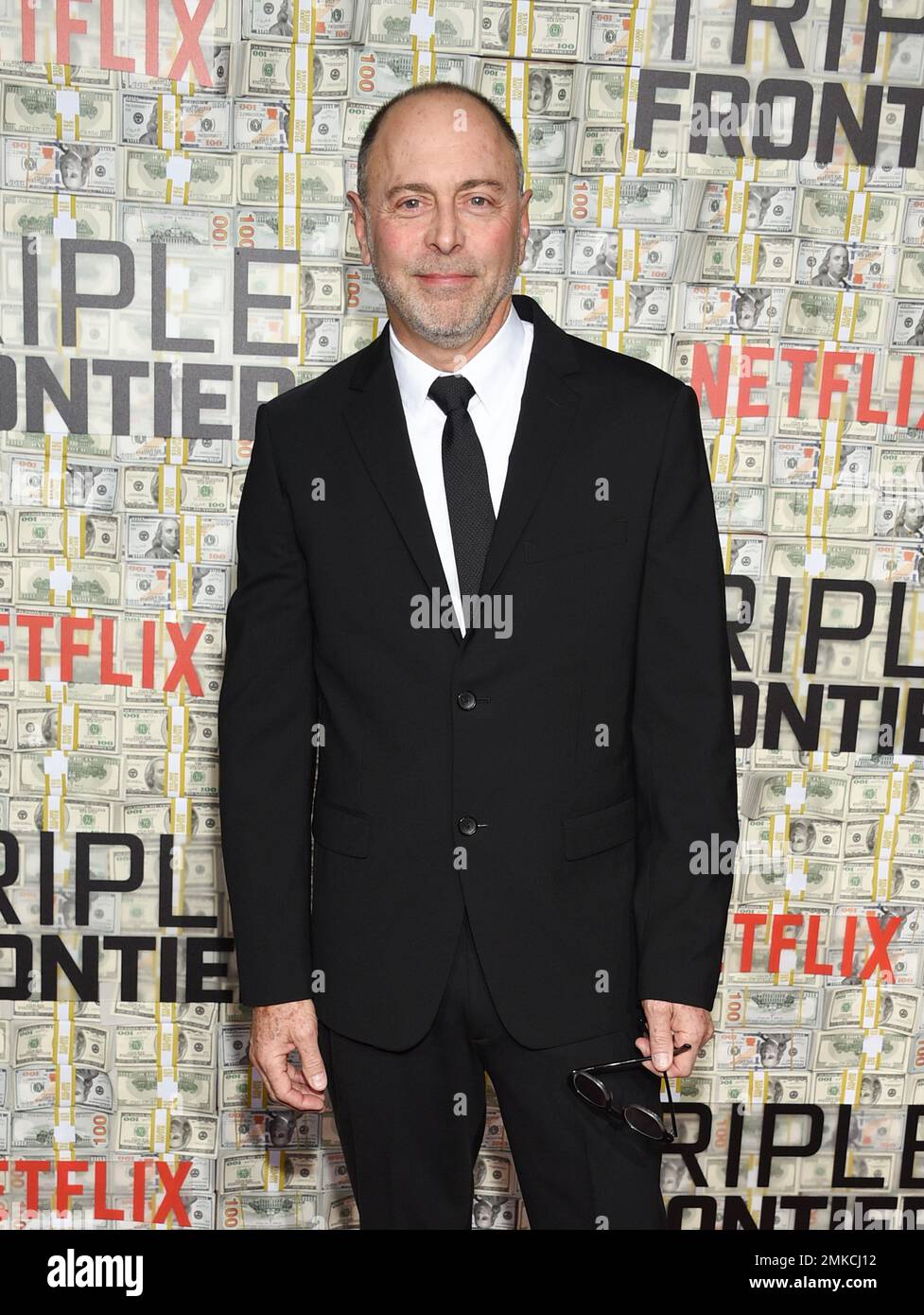 Producer Alex Gartner attends the world premiere of "Triple Frontier ...