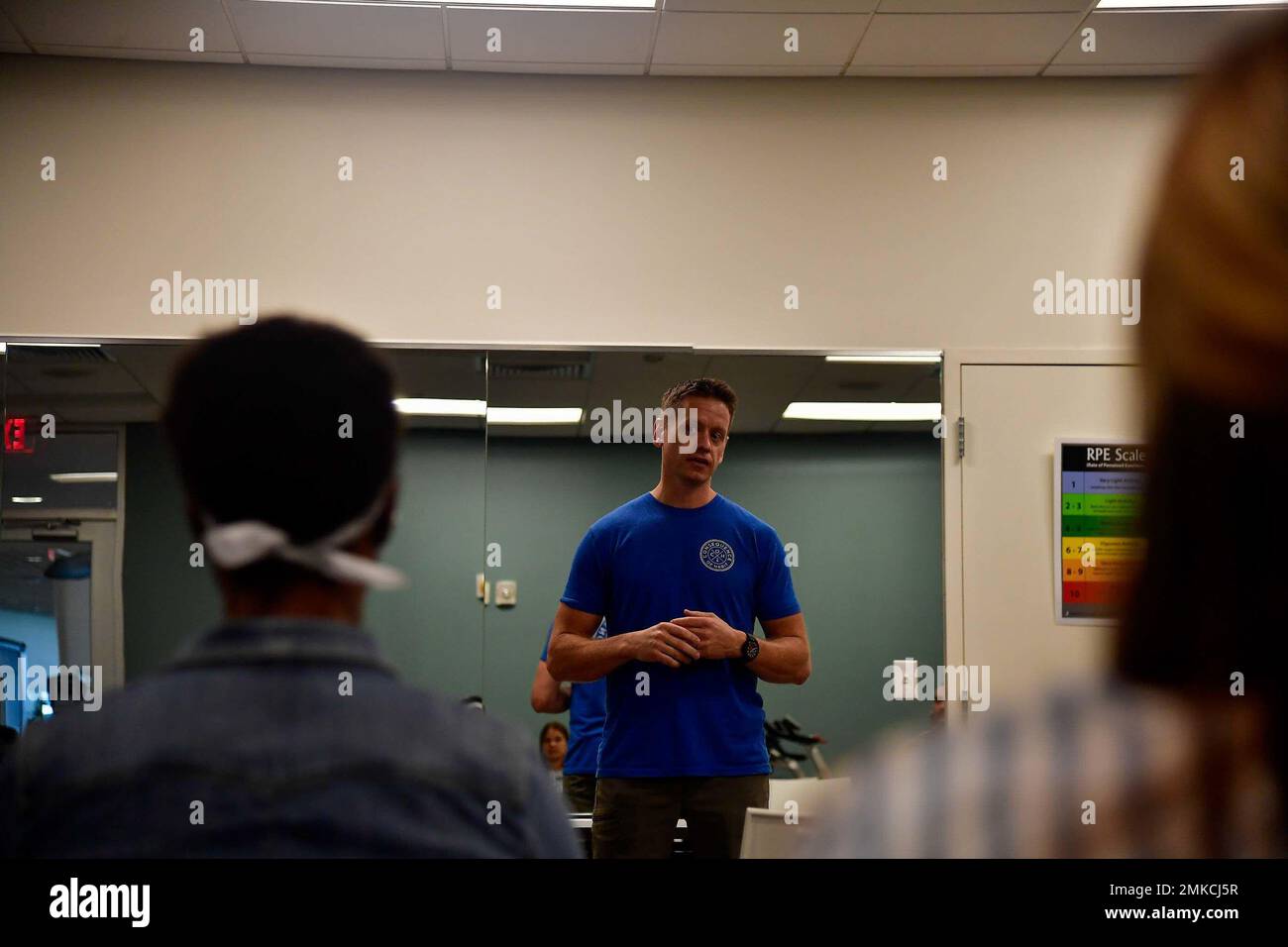 Joshua Frank, event guest speaker, discusses the impact of habit at the ...