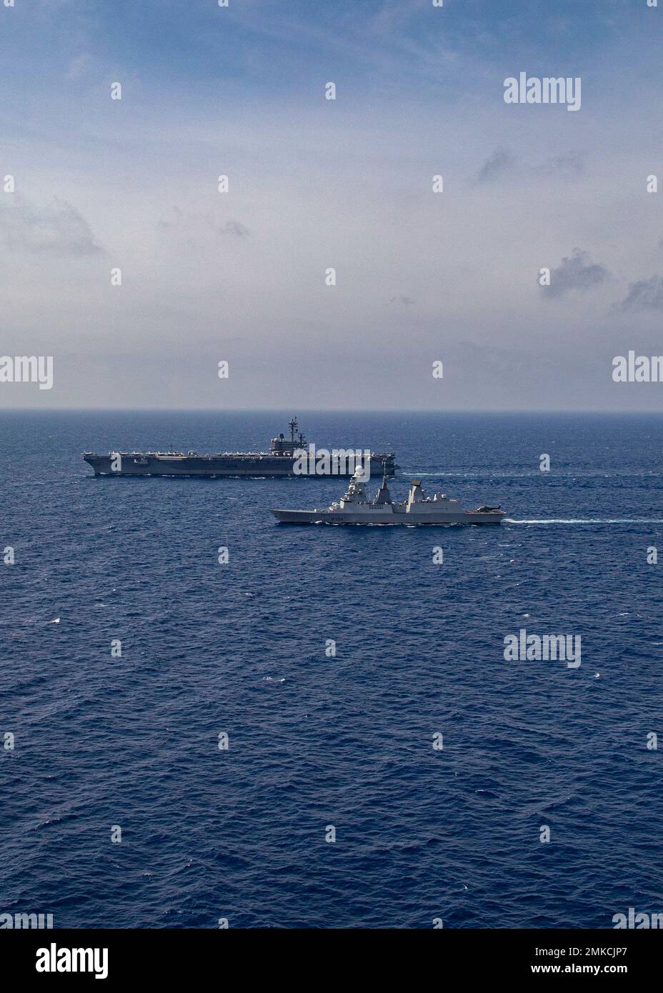 220908-N-YD731-1481 ADRIATIC SEA (Sep. 8, 2022) The Nimitz-class ...
