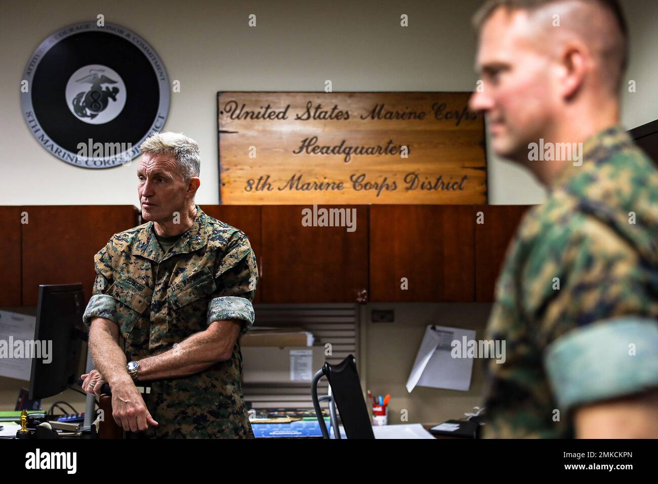 U.S. Marine Corps Maj. Gen. William Bowers, the commanding general for ...