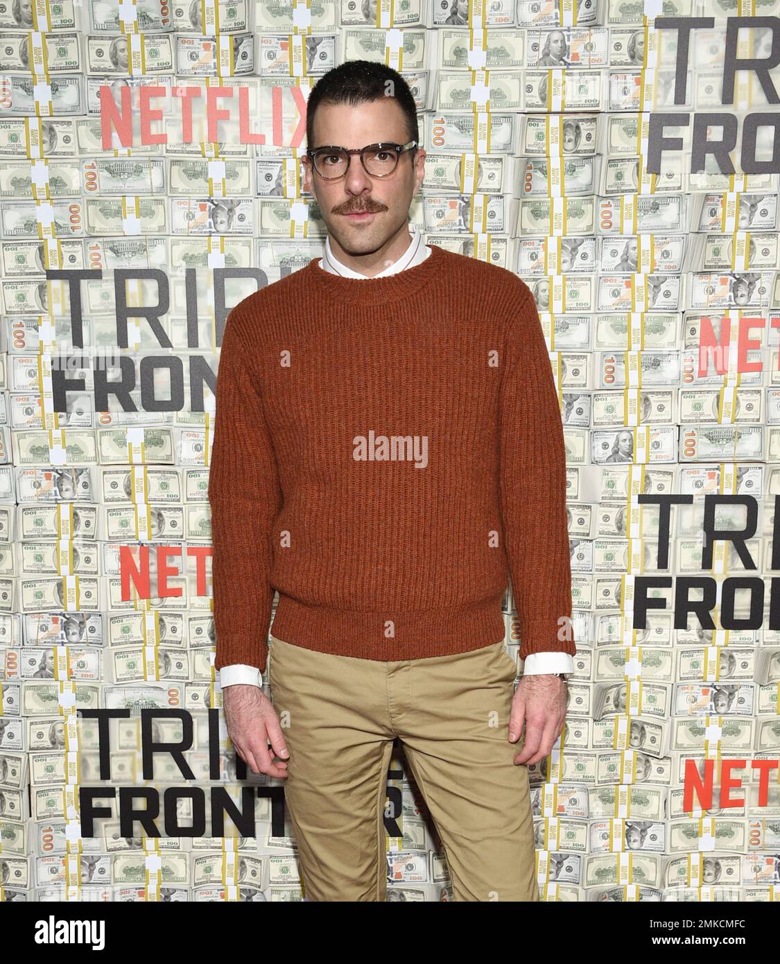 Zachary Quinto attends the world premiere of "Triple Frontier" at Jazz ...