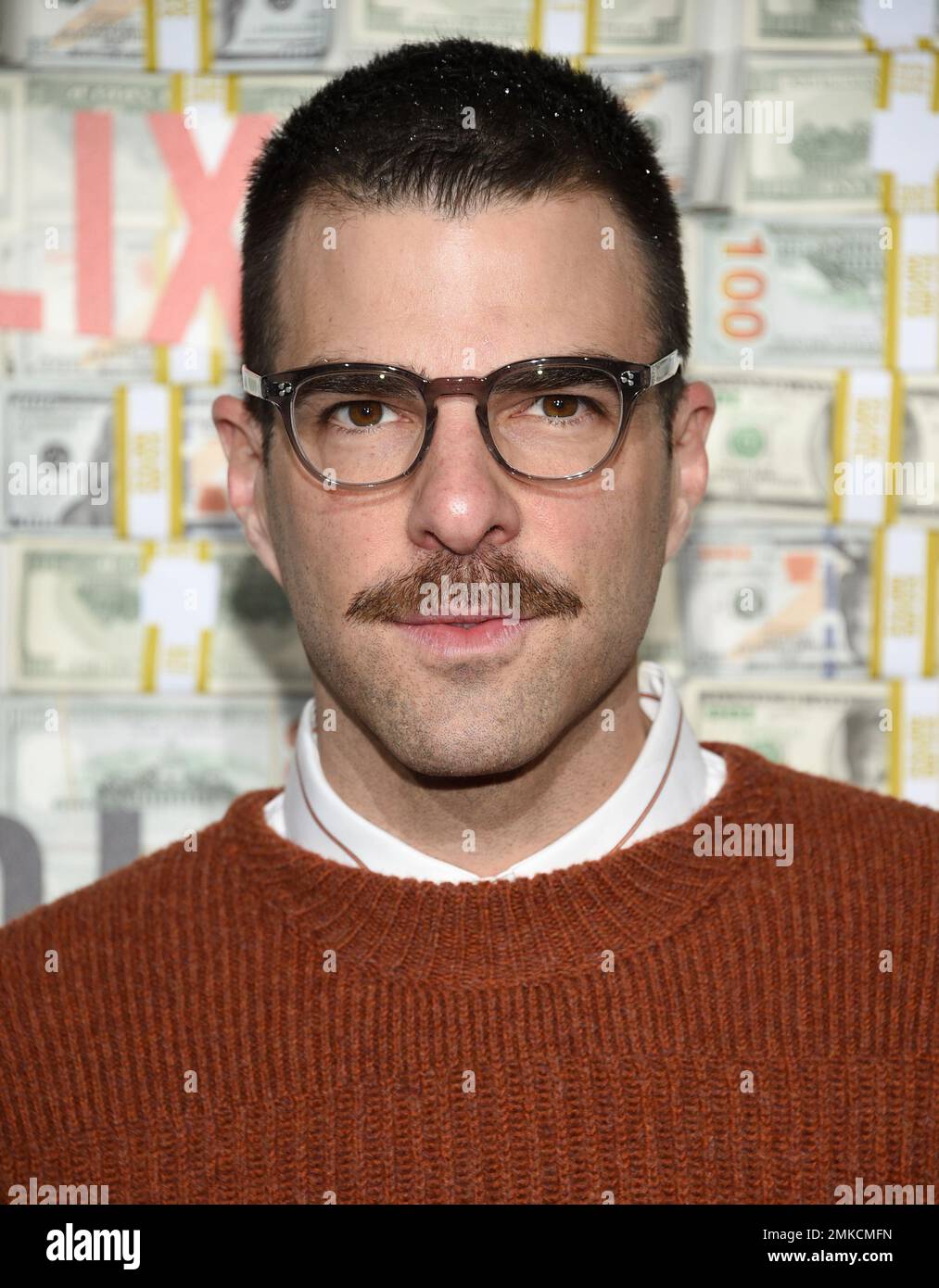 Zachary Quinto attends the world premiere of "Triple Frontier" at Jazz ...