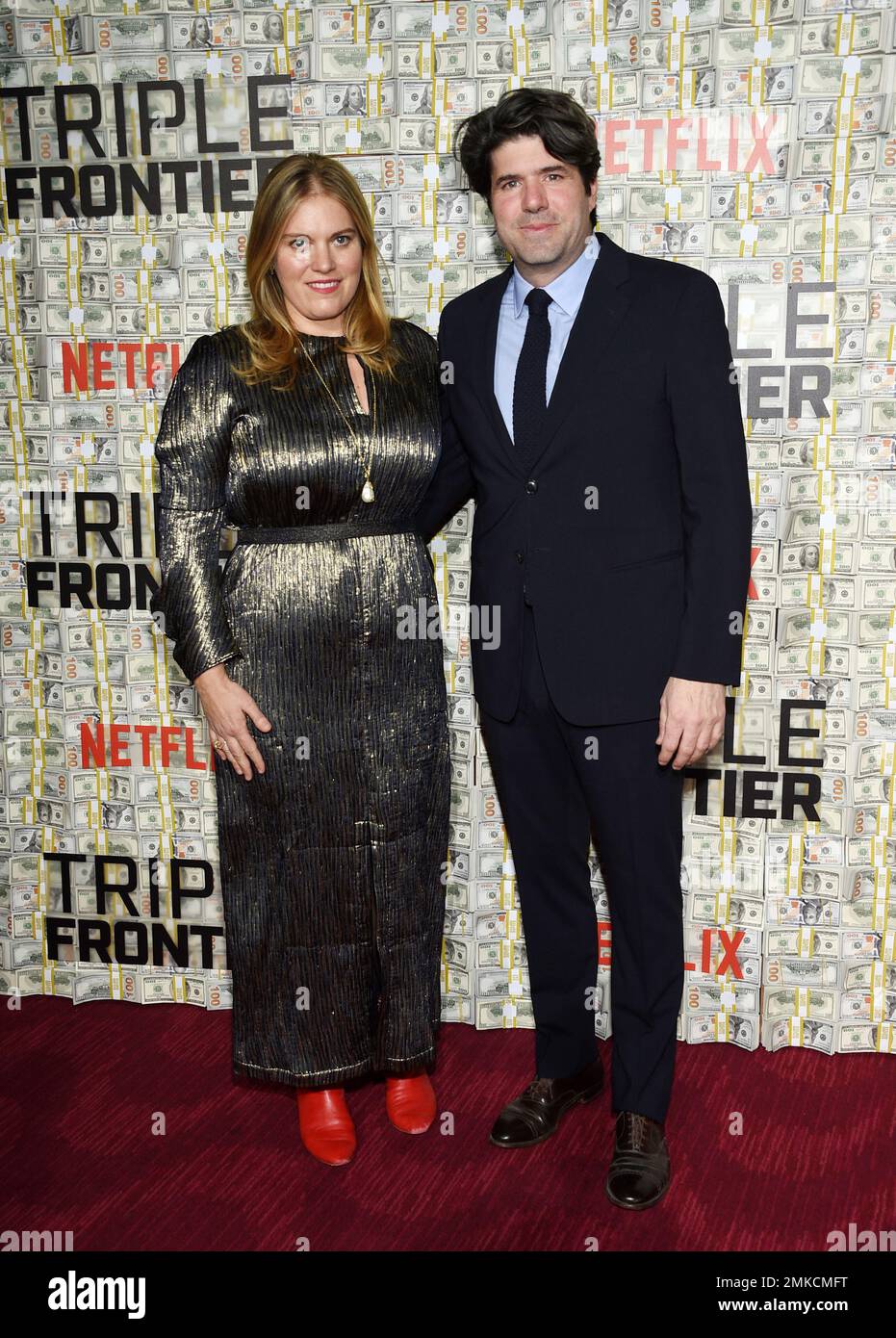 Director and co-writer J.C. Chandor, right, and wife Mary Cameron ...