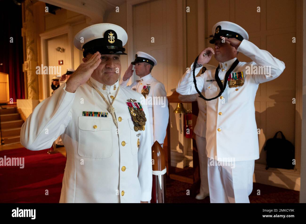 ANNAPOLIS, Md. (Sept. 8, 2022) Master Chief Petty Officer of the Navy ...