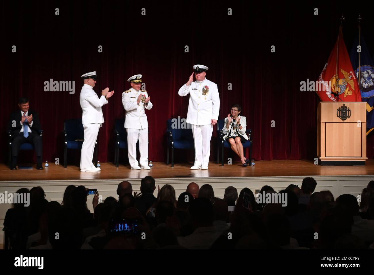 220908-N-UB993-1135 ANNAPOLIS, Md. (Sept. 8, 2022) Chief of Naval Operations Adm. Mike Gilday ...