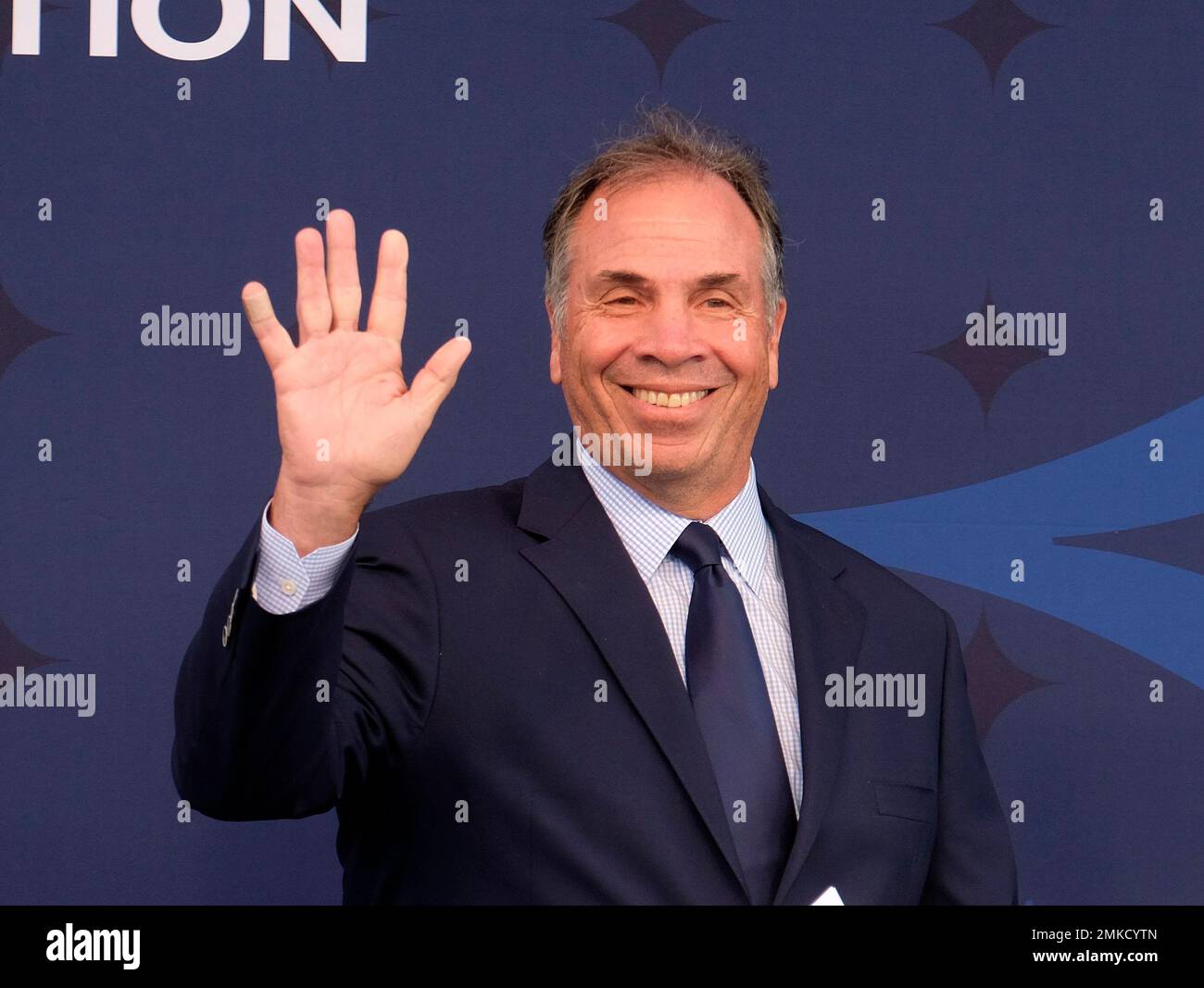 Bruce Arena attends an LA Galaxy David Beckham statue MLS soccer ...