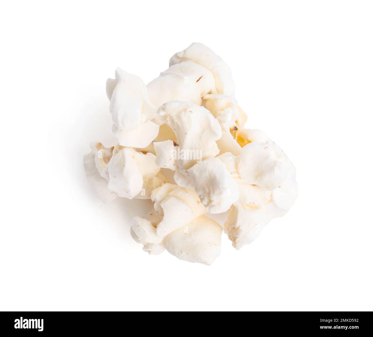 Tasty fresh pop corn isolated on white Stock Photo - Alamy